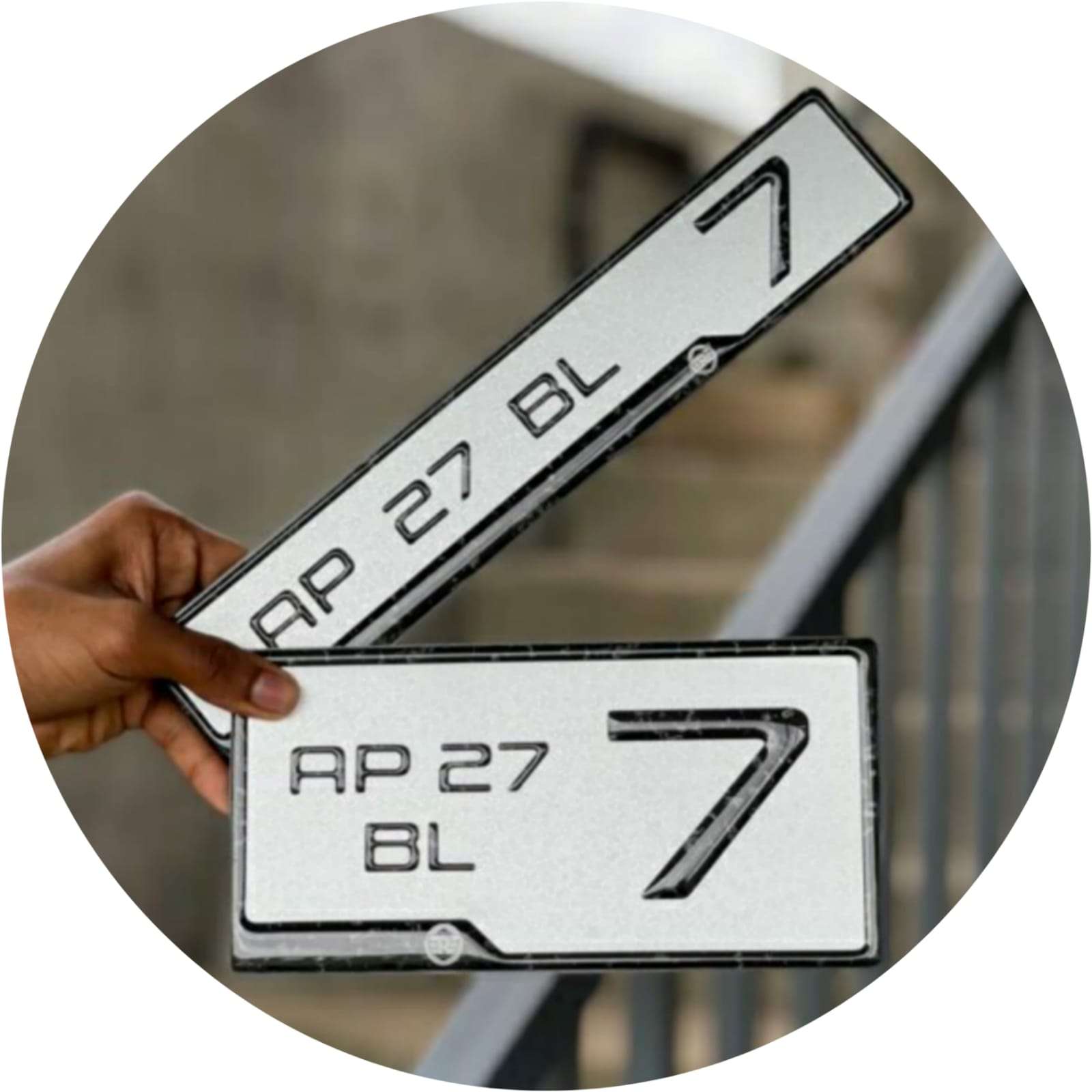 Bike Number Plates | Royal Customify